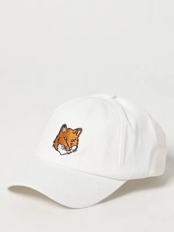 Maison Kitsuné Cap - White