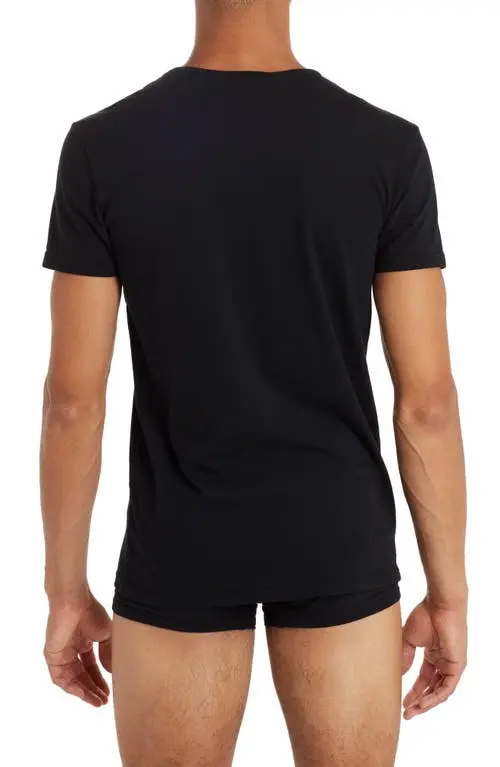 Versace Medusa Head Logo 2-pack Undershirts - Black