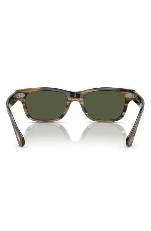 Oliver Spencer Rosson 53mm Square Sunglasses