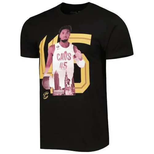STADIUM ESSENTIALS Donovan Mitchell Cleveland Cavaliers Player Metro T-shirt