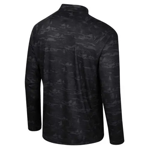COLOSSEUM Iowa Hawkeyes Carson Raglan Quarter-zip Jacket