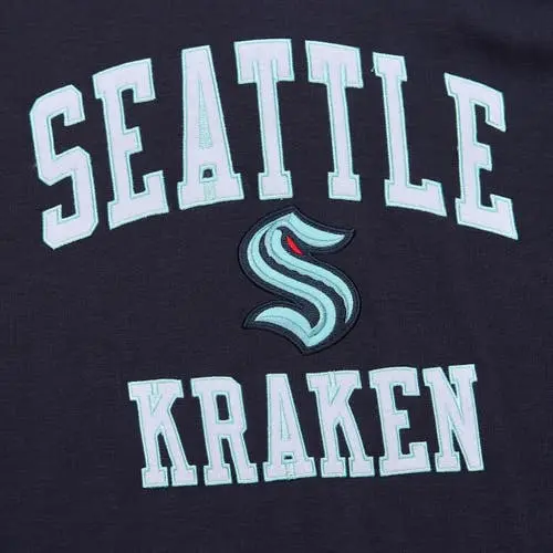 Mitchell & Ness Deep Sea Blue Seattle Kraken Legendary Slub T-shirt