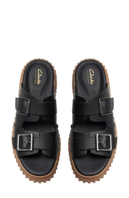 Clarks Torhill Platform Slide Sandal