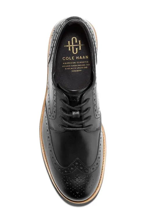 Cole Haan Montrose Wingtip Derby - Black/black