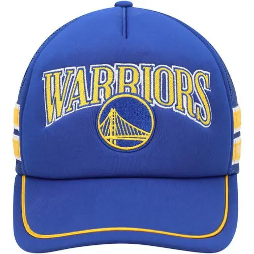 '47 Golden State Warriors Sidebrand Stripes Trucker Adjustable Hat