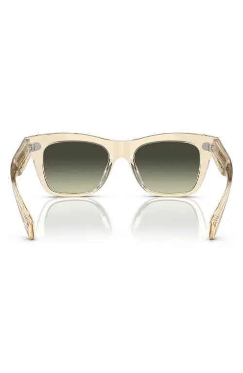 Oliver Spencer Ms. Oliver 51mm Square Sunglasses - Green