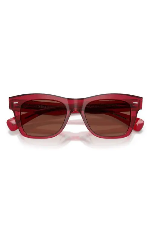 Oliver Spencer Ms. Oliver 51mm Square Sunglasses