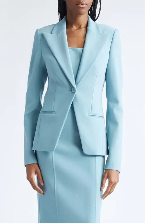 Michael Kors Peak Lapel Wool-blend Blazer