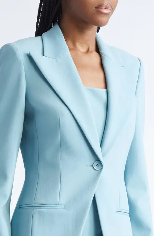Michael Kors Peak Lapel Wool-blend Blazer