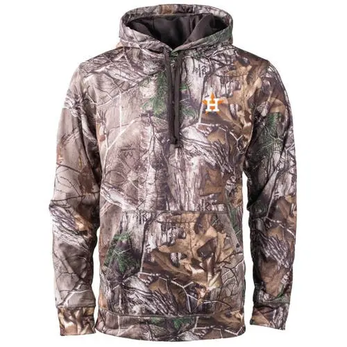 DUNBROOKE Houston Astros Realtree Pullover Hoodie - Camo