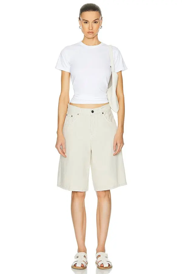 HAIKURE Becky Short In Ivory