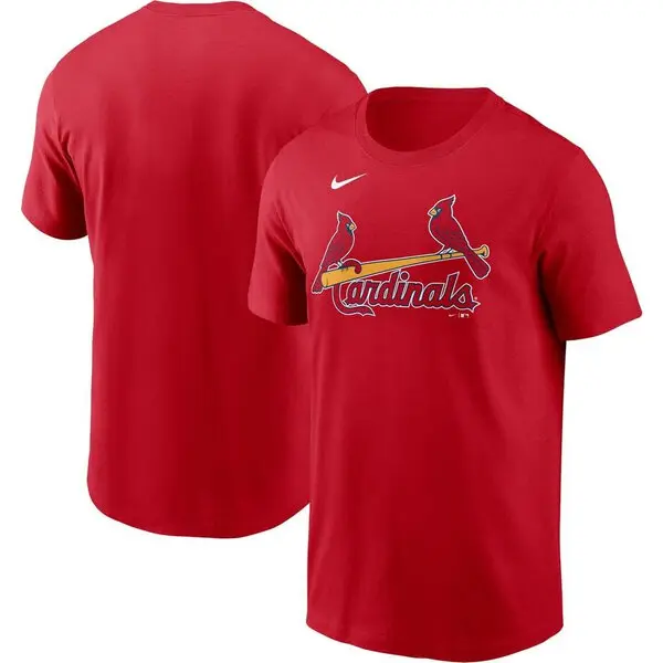Nike St. Louis Cardinals Fuse Wordmark T-shirt - Red