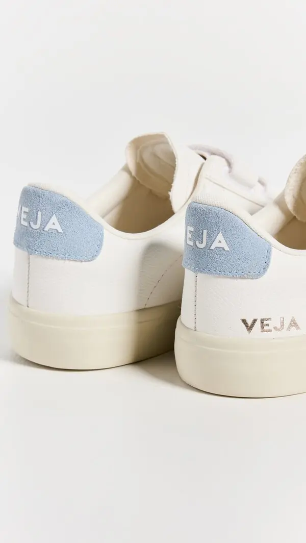 VEJA Recife Logo Sneakers With Velcro Closure - Extra-white_steel