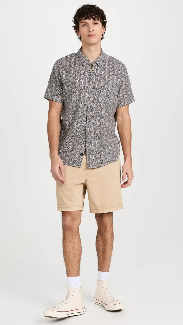 Rails Cruz Drawstring Shorts - Khaki