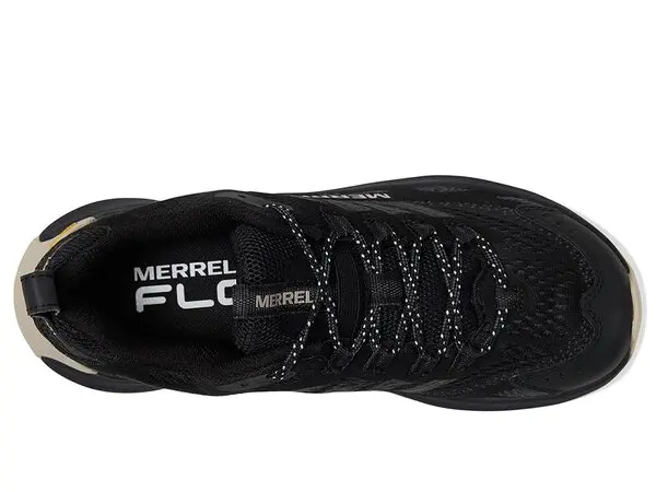 Merrell Moab Speed 2 Low Top Lace Up Athletic Sneakers - Black