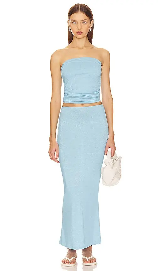 VDM Mimi Maxi Skirt - Topaz