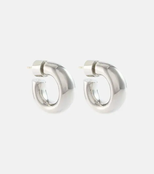 JENNIFER FISHER Samira Micro Hoop Earrings - Silver