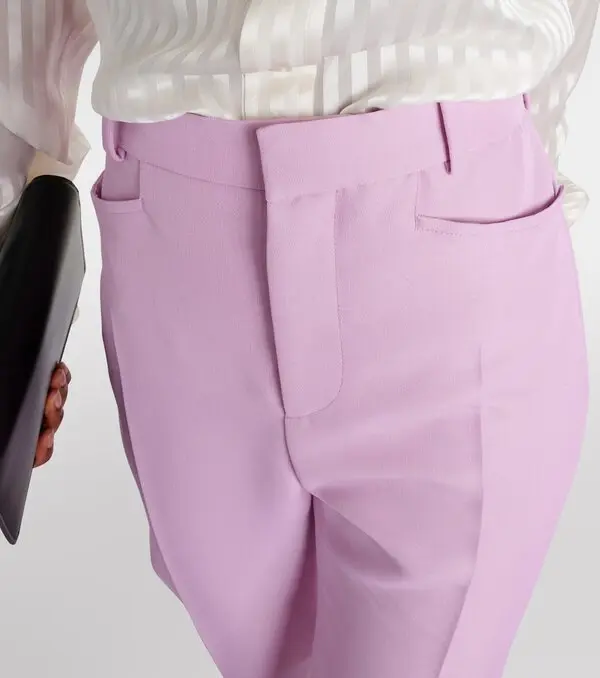 TOM FORD Wool-blend Slim Pants
