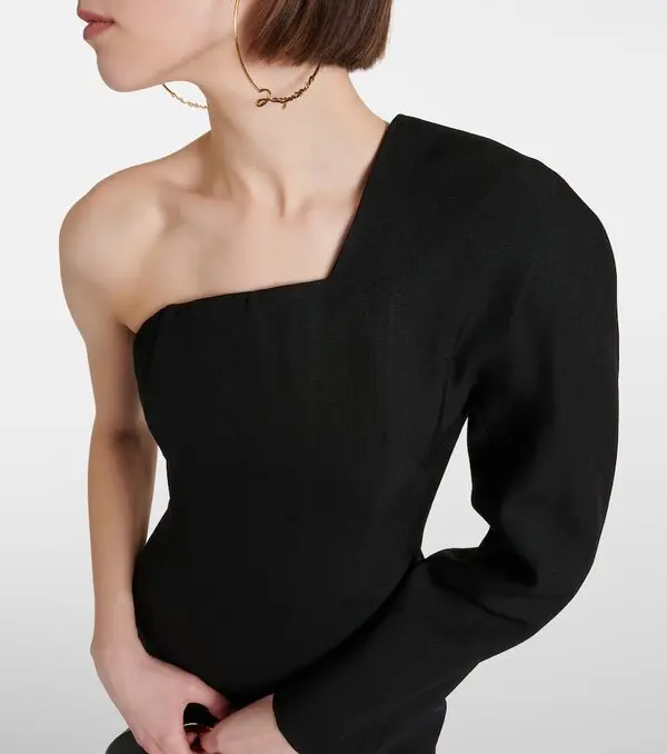 Jacquemus La Robe Pablo Crêpe Gown