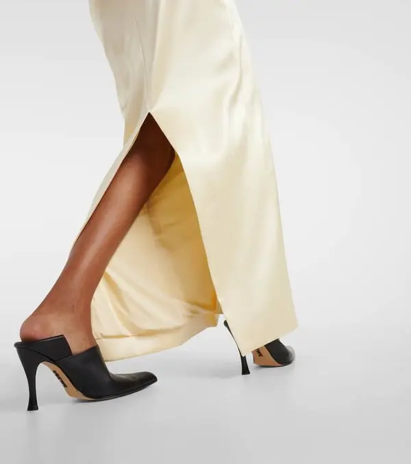 Loewe Pin Silk-blend Gown