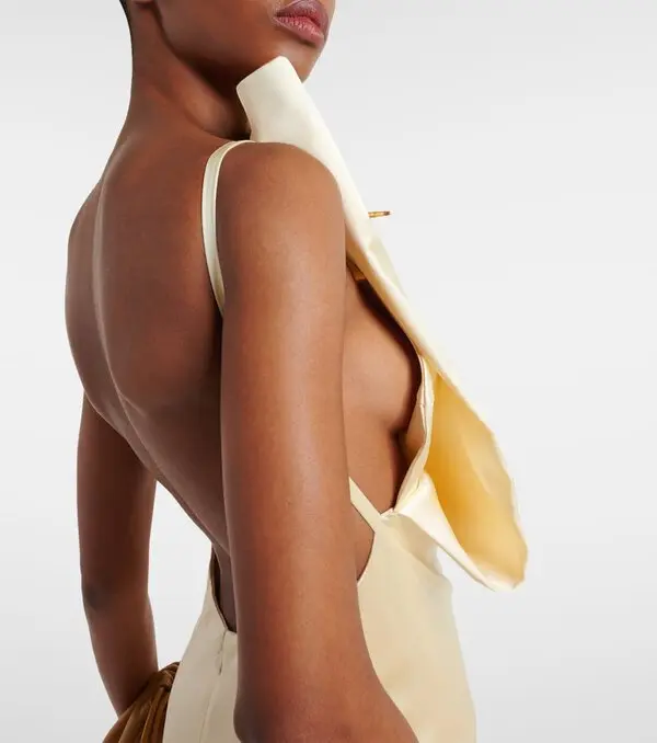 Loewe Pin Silk-blend Gown