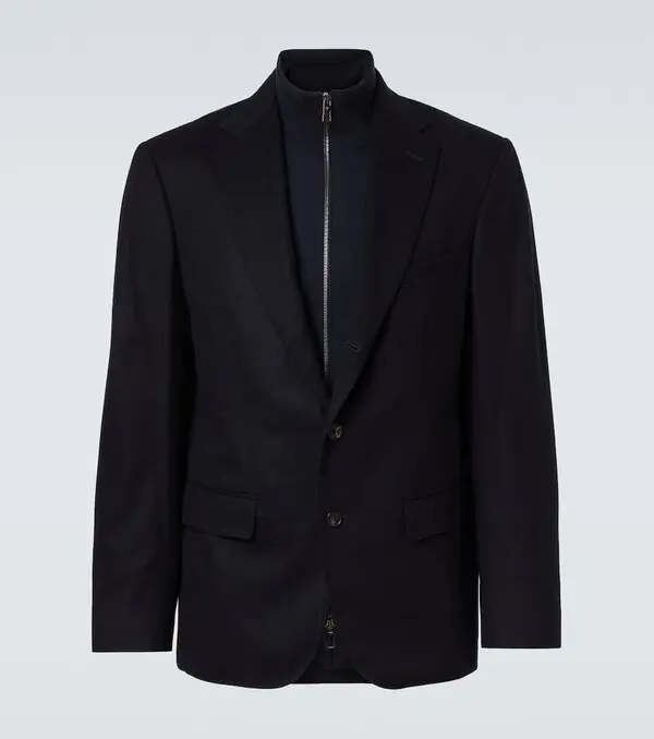 Loro Piana Cashmere Blazer - Blue