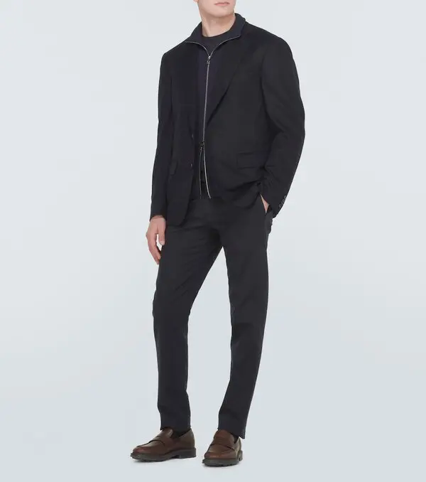 Loro Piana Cashmere Blazer - Blue