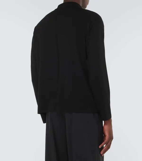 THE ROW Djon Wool Polo Sweater
