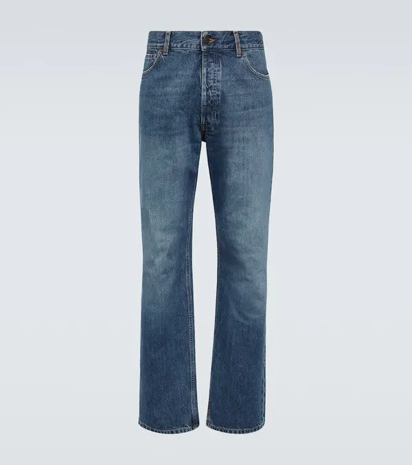 THE ROW Burt Slim Jeans - Blue