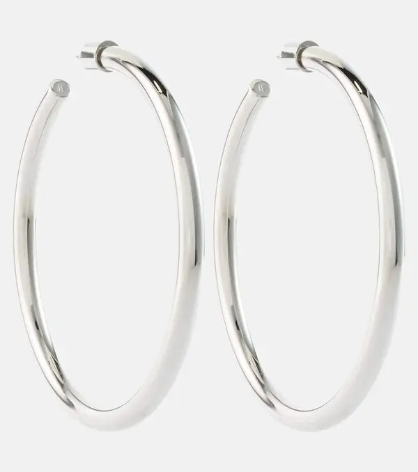 JENNIFER FISHER 14kt Gold-plated Hoop Earrings - Silver