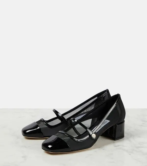 JIMMY CHOO Elisa 45 Mary Jane Pumps