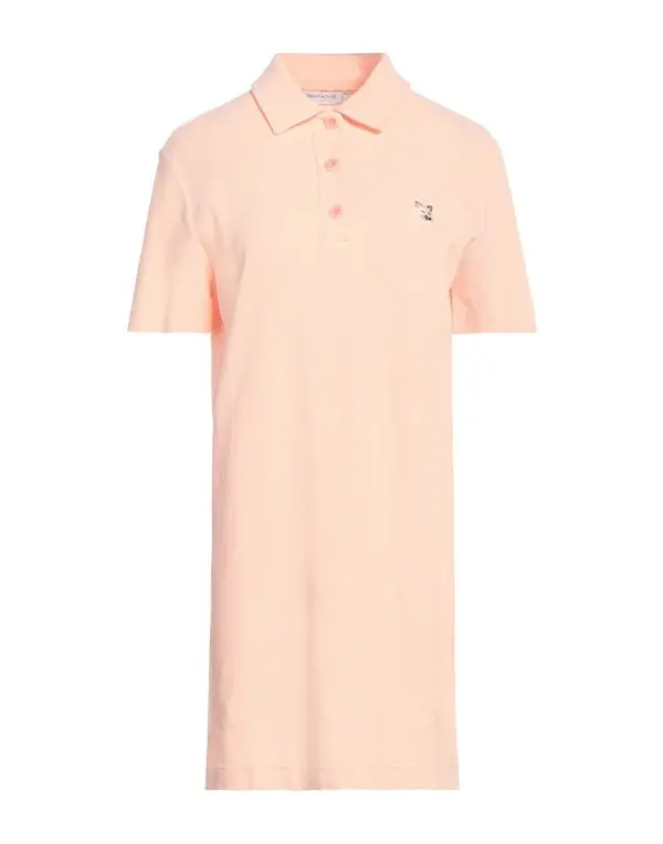 Maison Kitsuné Mini Polo Dress - Orange
