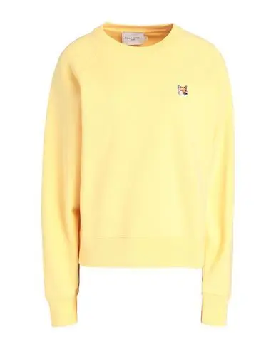 Maison Kitsuné Cotton Sweatshirt - Yellow