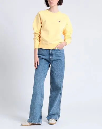 Maison Kitsuné Cotton Sweatshirt - Yellow