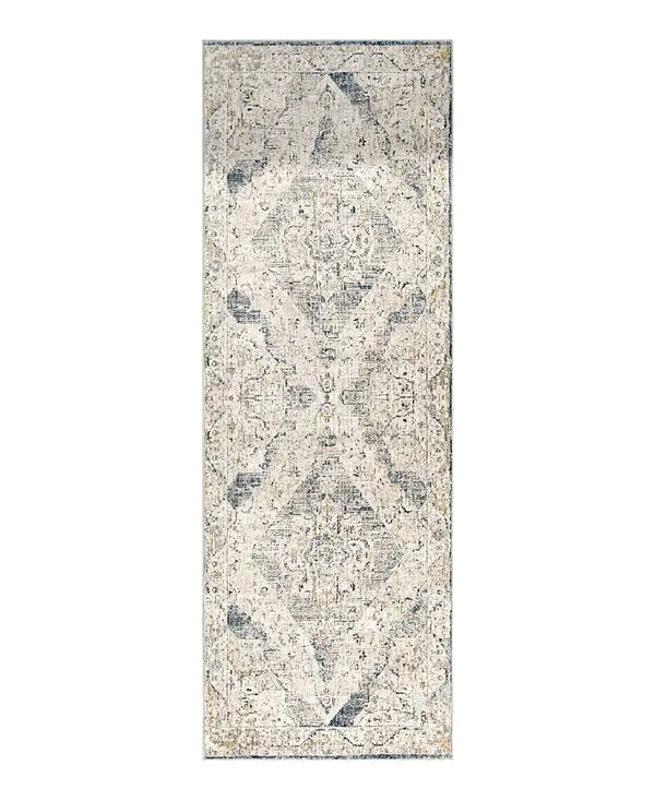 Livabliss Cardiff Cdf-2303 Runner Area Rug, 2'7 X 7'3 - Grey/mist