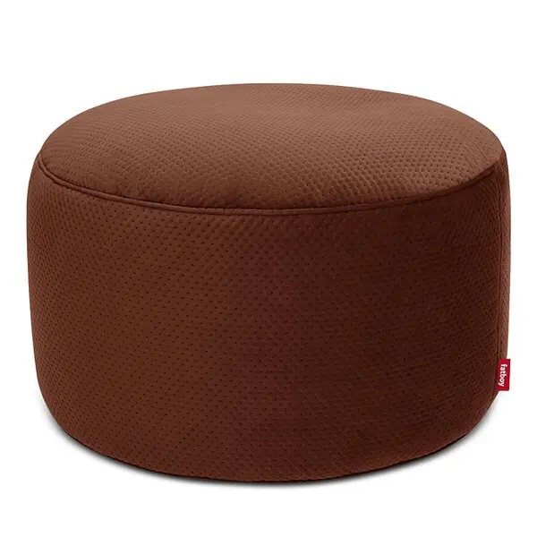 FATBOY Point Large Royal Velvet Pouf - Tobacco