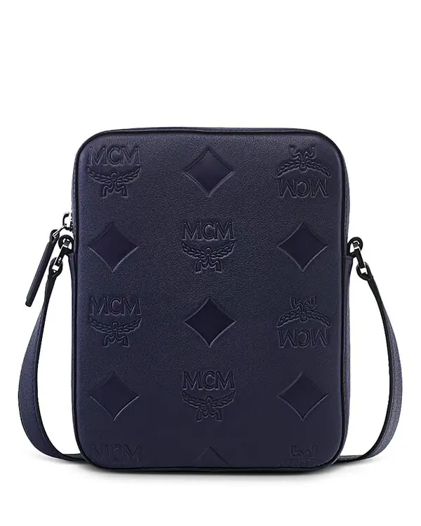Mcm Klassik Crossbody Bag - Navy Blazer