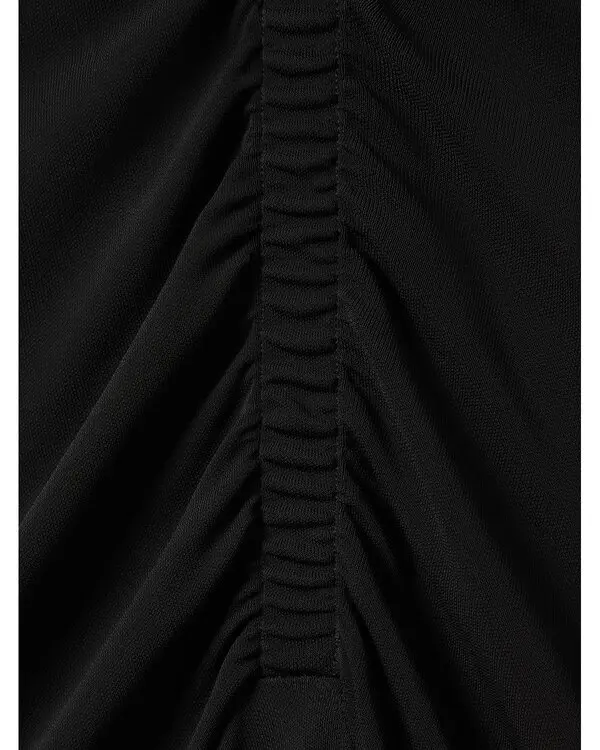 REISS Iris Printed Tie Jersey Dress