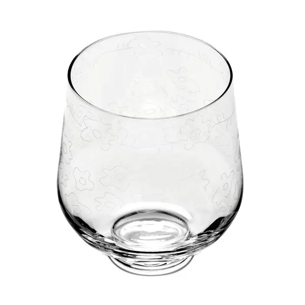 SERAX Midnight Flowers Glassware Marni