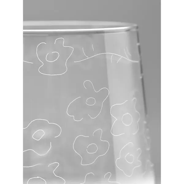 SERAX Midnight Flowers Glassware Marni