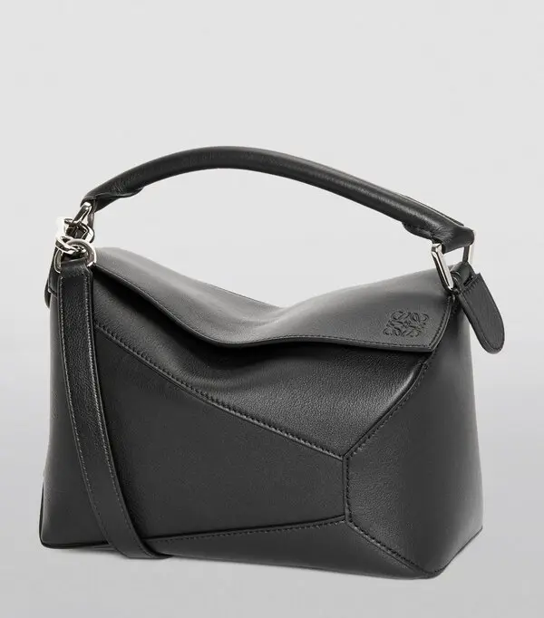 Loewe Puzzle Edge Top-handle Bag - Black