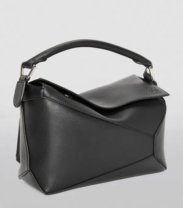Loewe Puzzle Edge Top-handle Bag - Black