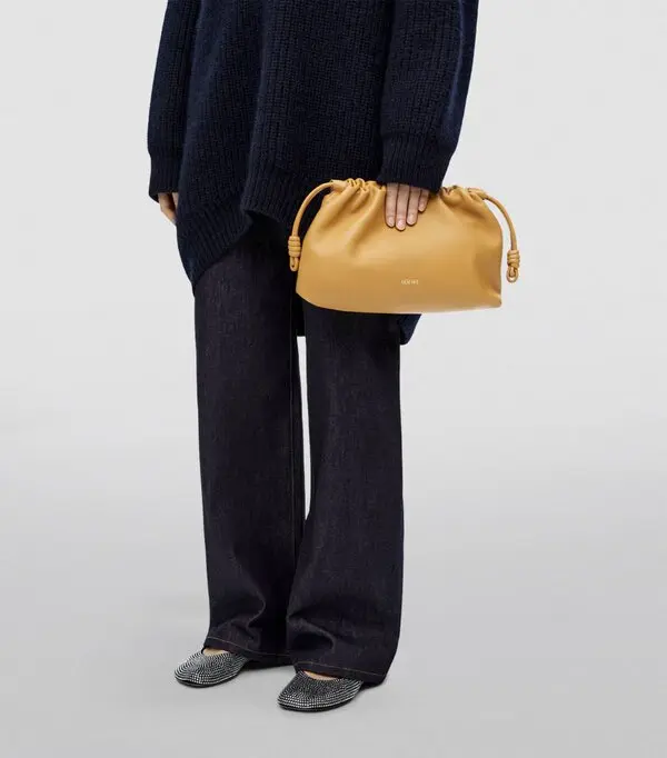 Loewe Leather Flamenco Shoulder Bag