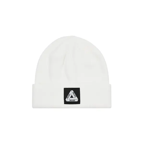 PALACE Tri-ferg Patch Beanie - White