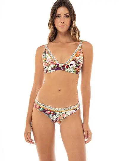 Victoria's Secret Agua Bendita Megan Bikini Top