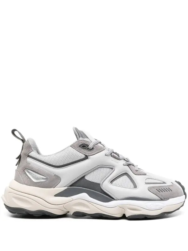 Axel Arigato Satellite Runner Leather Sneakers - Grey
