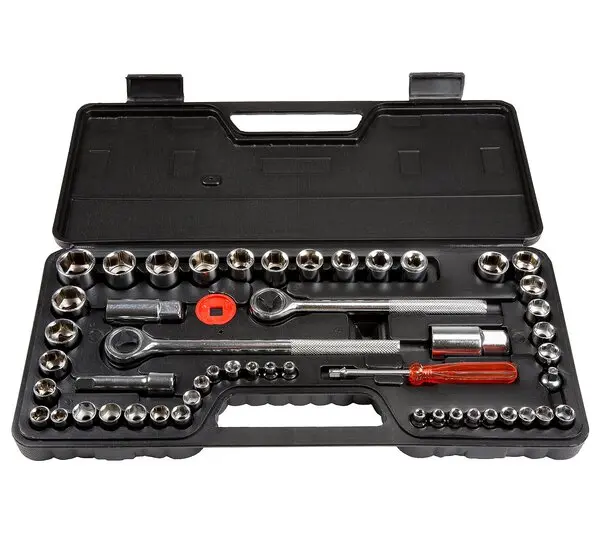 STALWART 52-piece Drive Socket Set