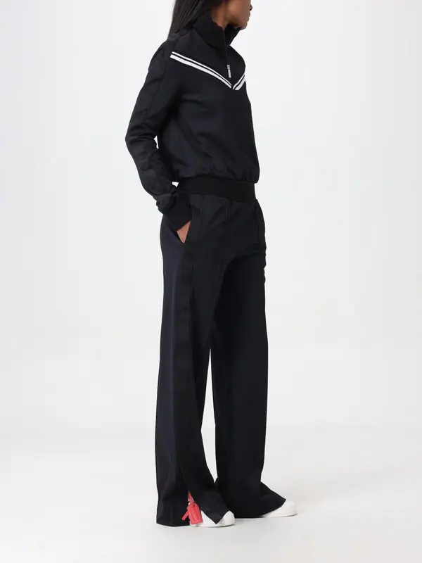Off-White Cropped Track Jacket