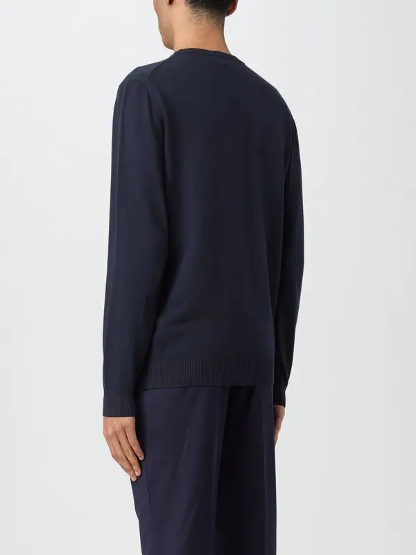 BROOKSFIELD Crew Neck Sweater - Navy