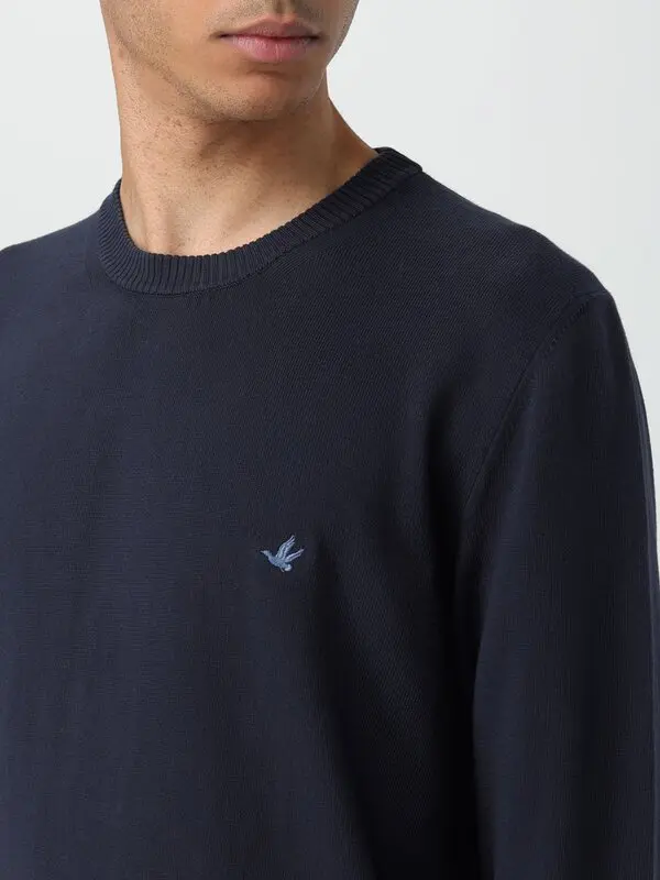 BROOKSFIELD Crew Neck Sweater - Navy